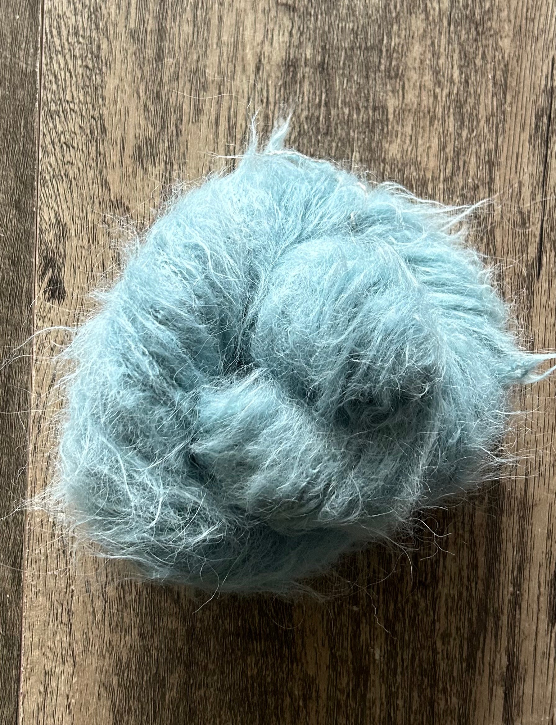 Icy - Suri Alpaca DK – Bramble Ridge Hand Dyed